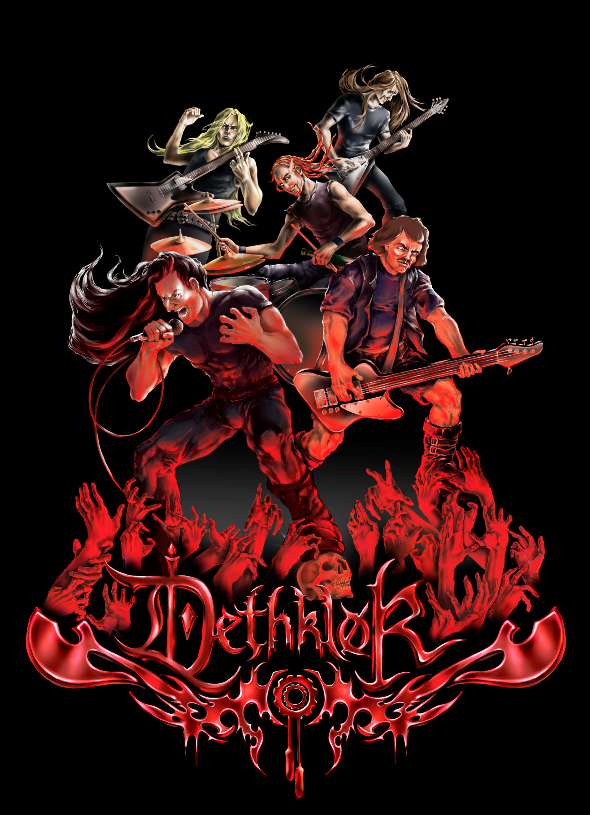 ArtStation - METALAPOCALYPSE T-short print