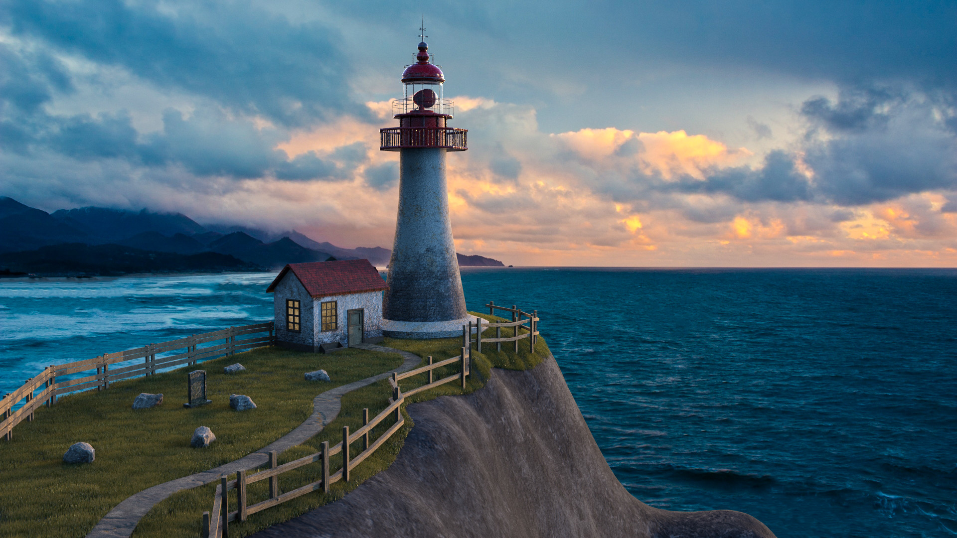 ArtStation - Lighthouse - Scene Integration