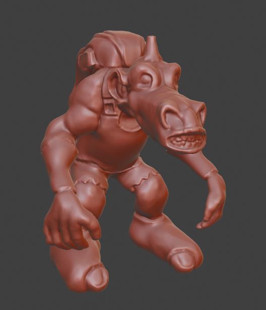 ArtStation - Kobold Fanart WIP