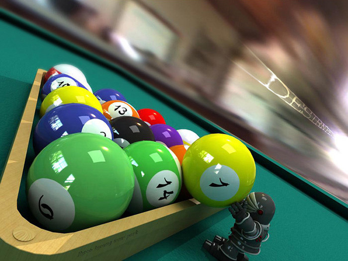 ArtStation - Billiard ball