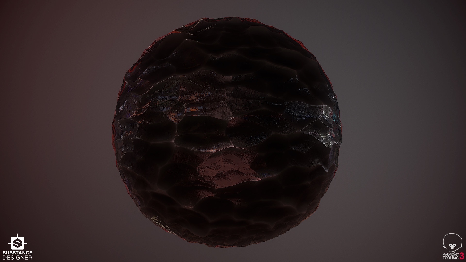 ArtStation - Dragonglass Dagger Material