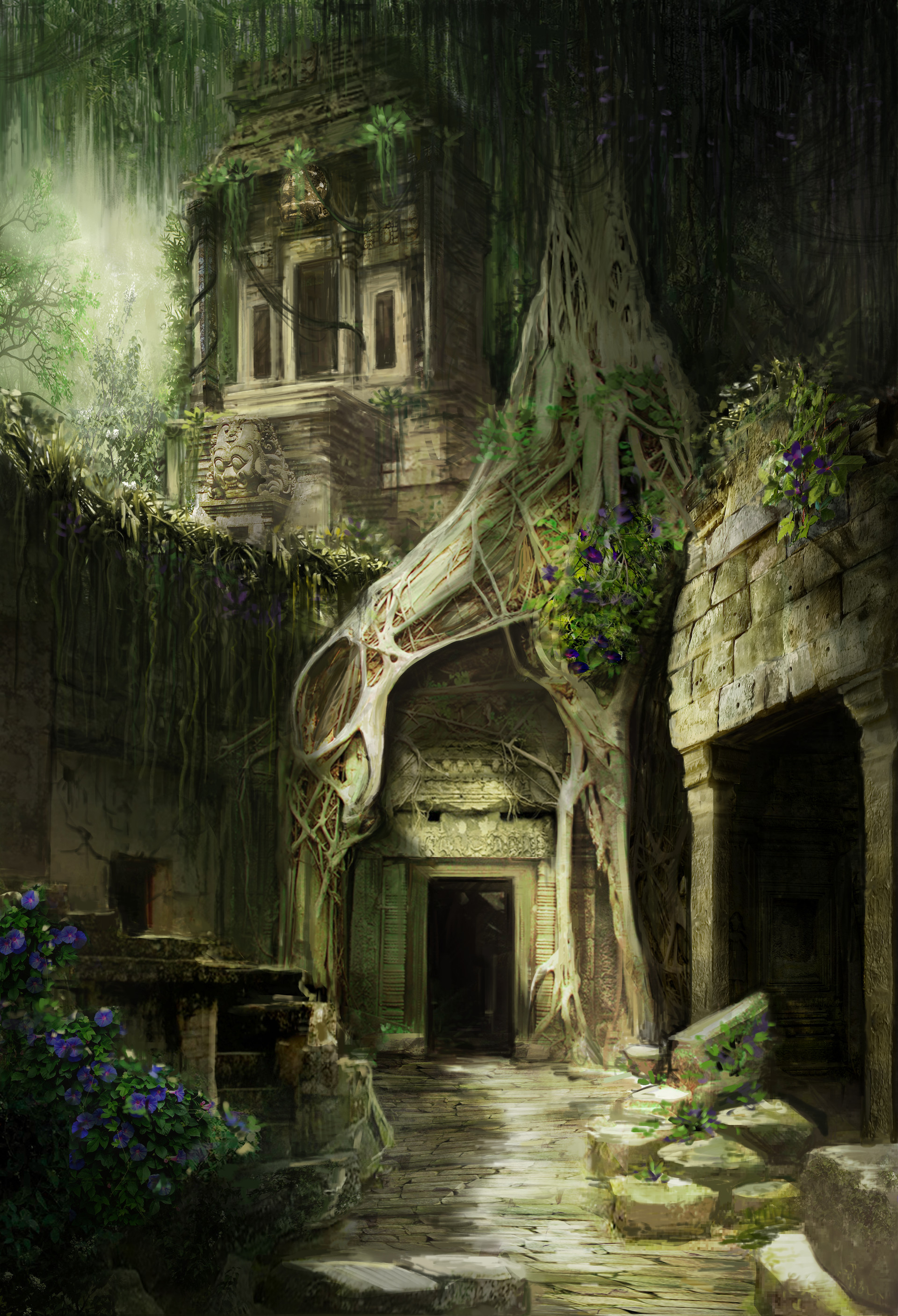 ArtStation - The Forgotten Temple
