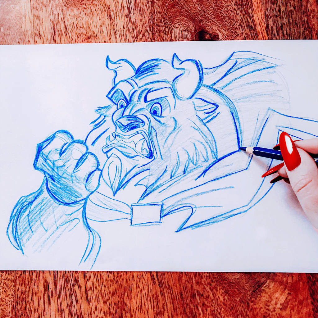 ArtStation - Beast sketch