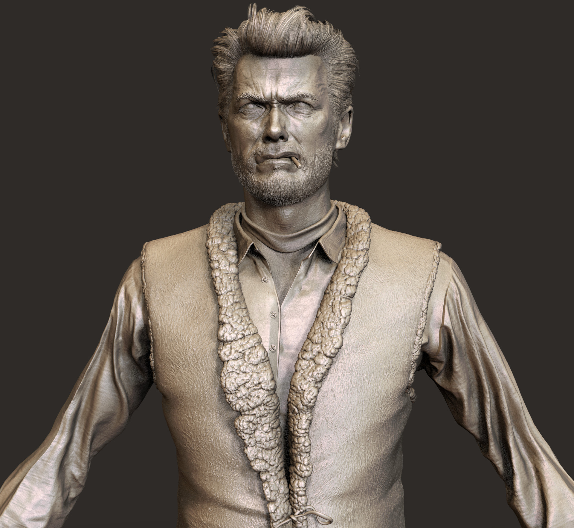 Ralph Sutter - Clint Eastwood as the Man with No Name/Blondie