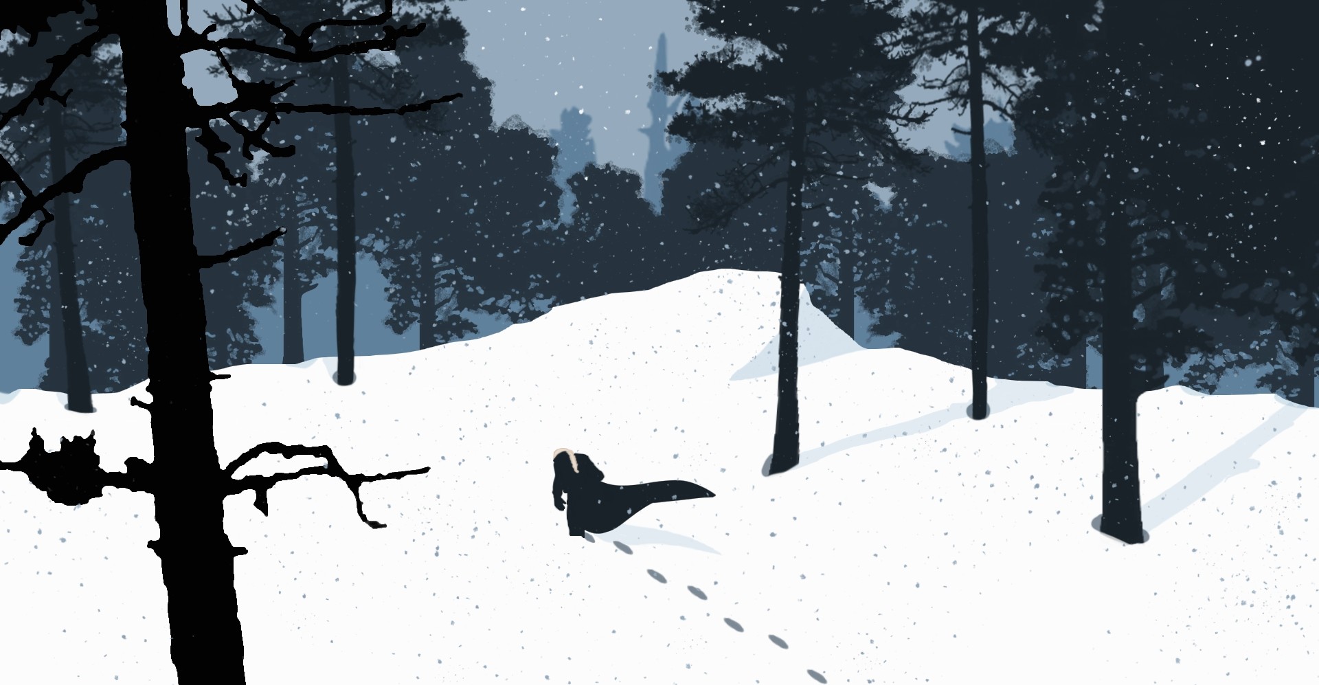 ArtStation - Cold As Snow, Scene