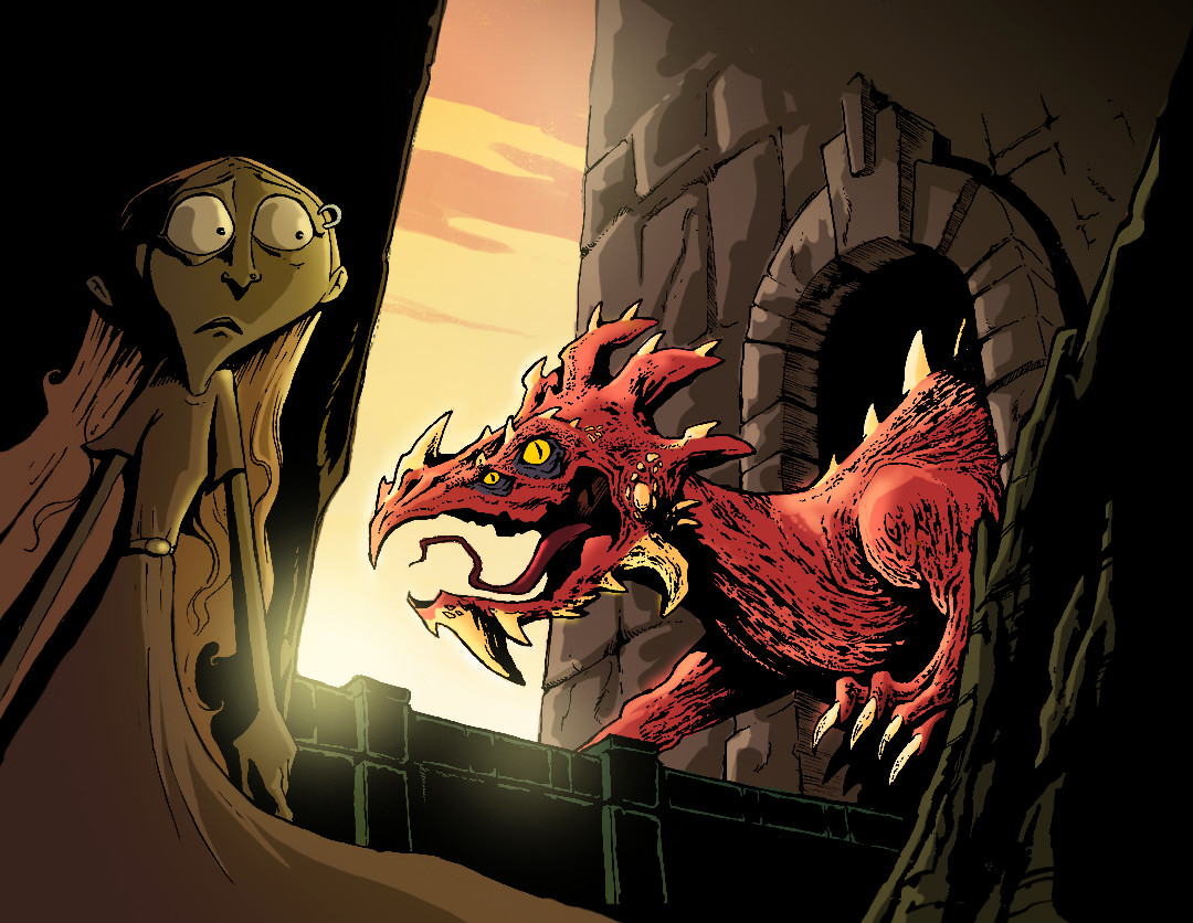 ArtStation - Monsters in the Castle