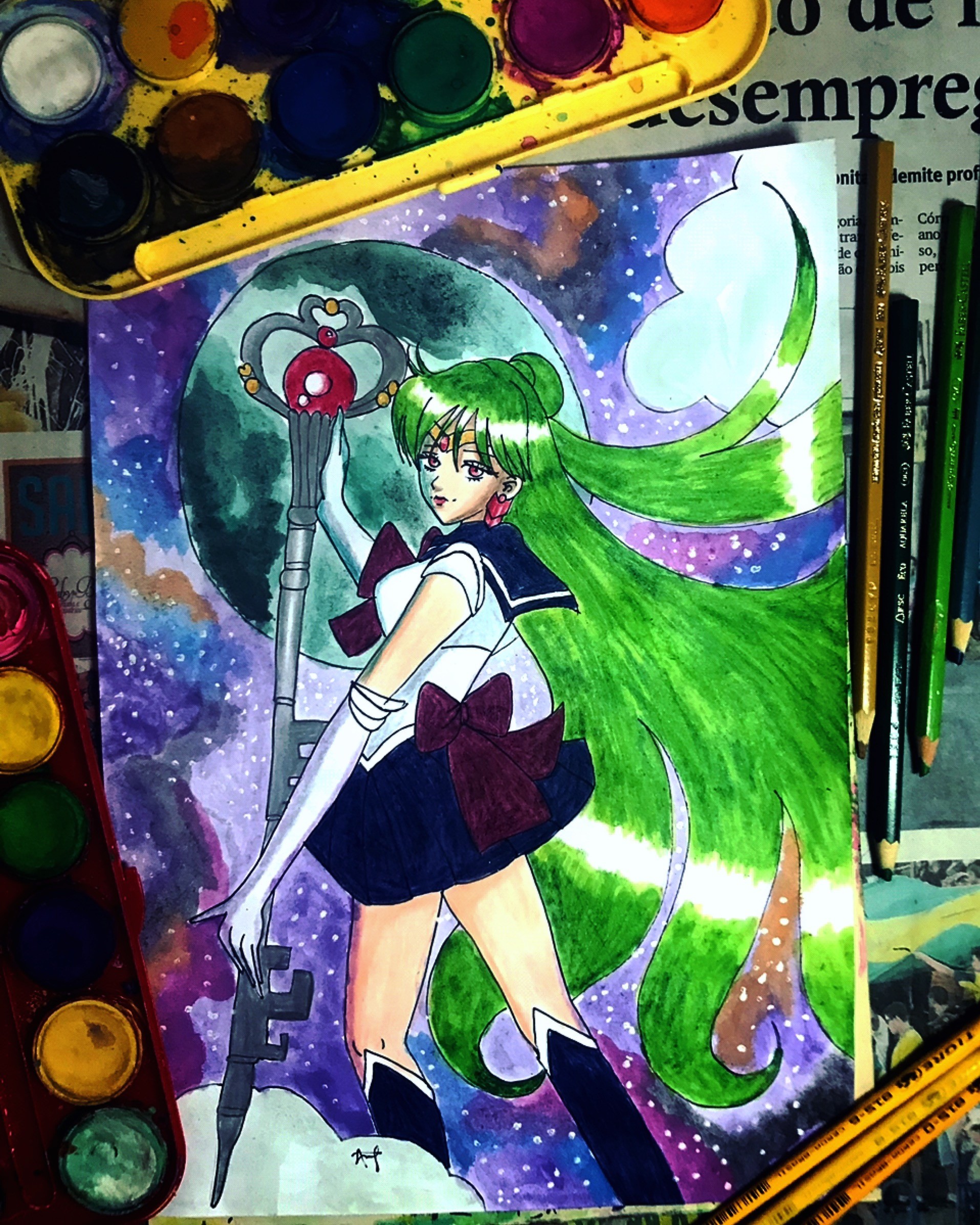 ArtStation - Sailor Pluto