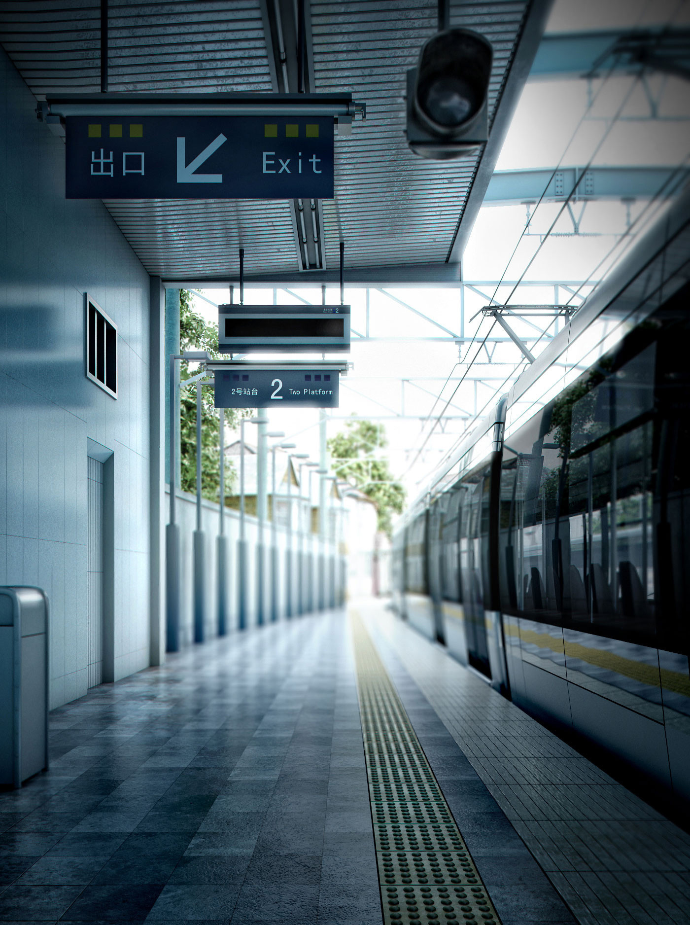 ArtStation - Metro Station
