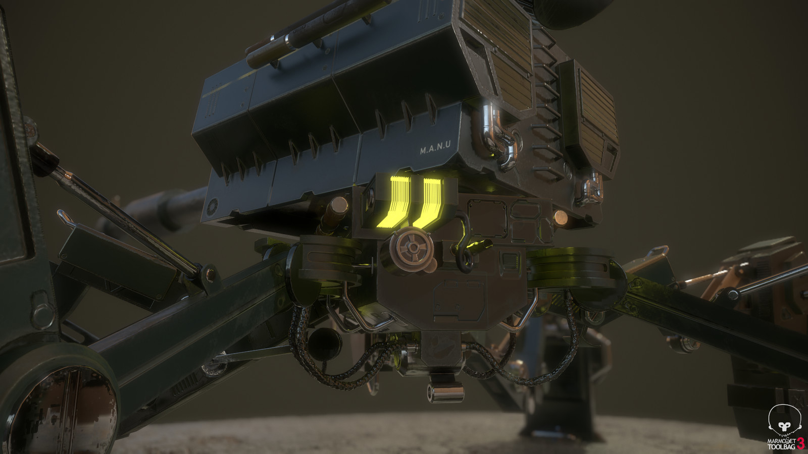 Ghjuvannu-Carlu Sozzi - Mechanical. Armed. Nomad. Unit.