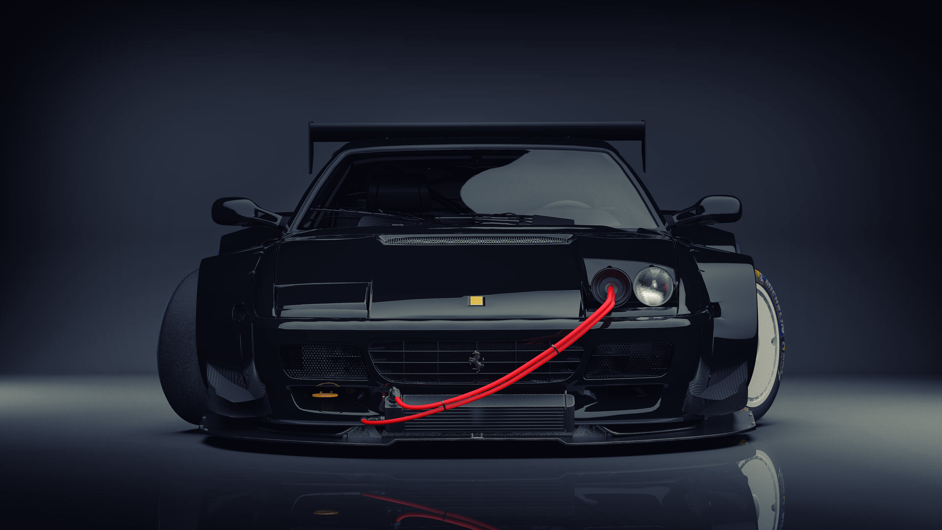 ArtStation - Testarossa Time Attack concept