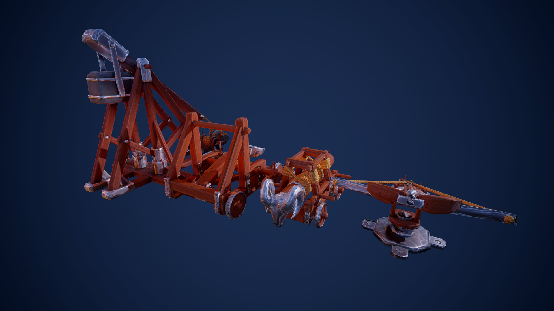 ArtStation - Stylized Siege weapons