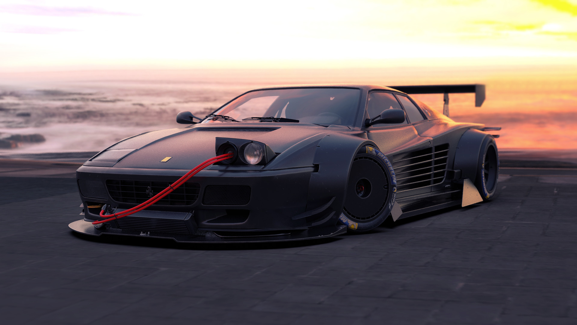 Federico Zimbaldi - Testarossa Time Attack concept