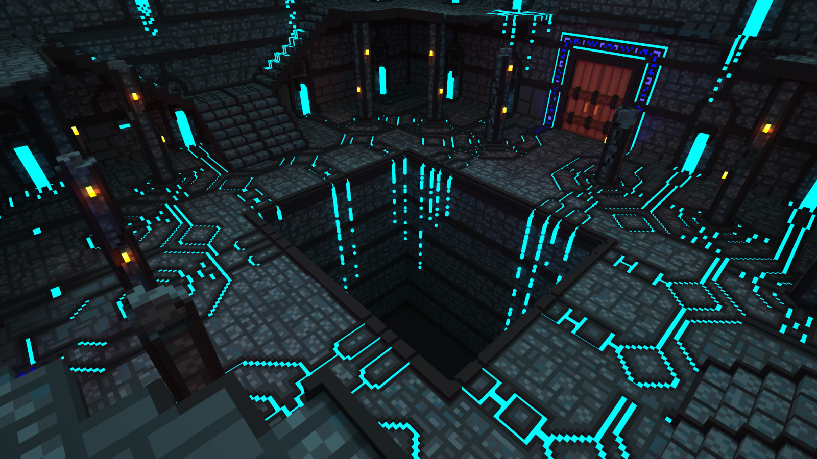 Jacob Naylor - Voxel Dungeon Concept, part 2. Boss Battle.