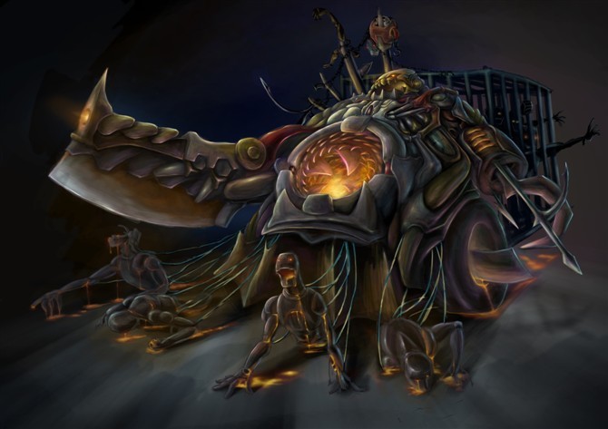 ArtStation - Graveyard Slaughterer