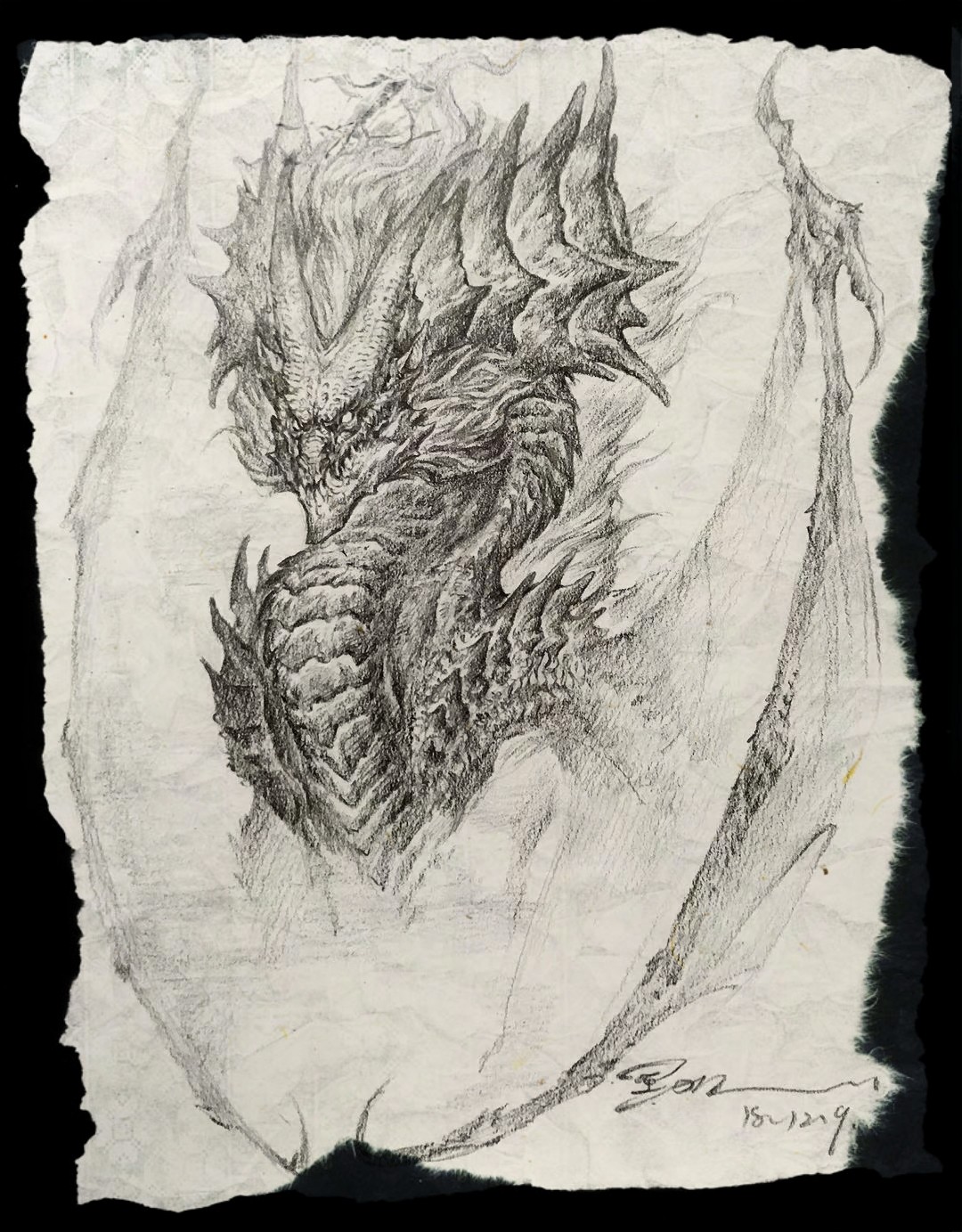 ArtStation - red dragon