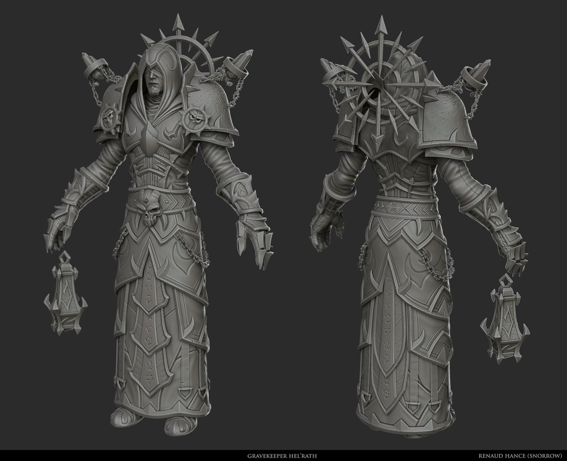 ArtStation - Hel'Rath High-Res Sculpt