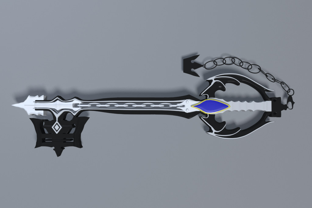 ArtStation - Oblivion Keyblade Model