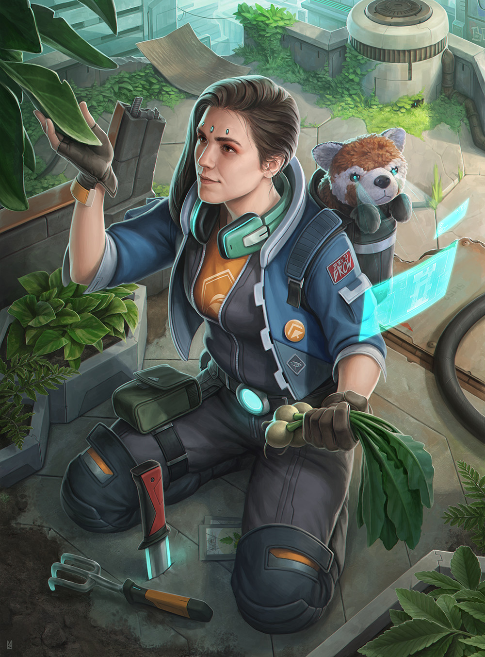 ArtStation - Cyber Gardener
