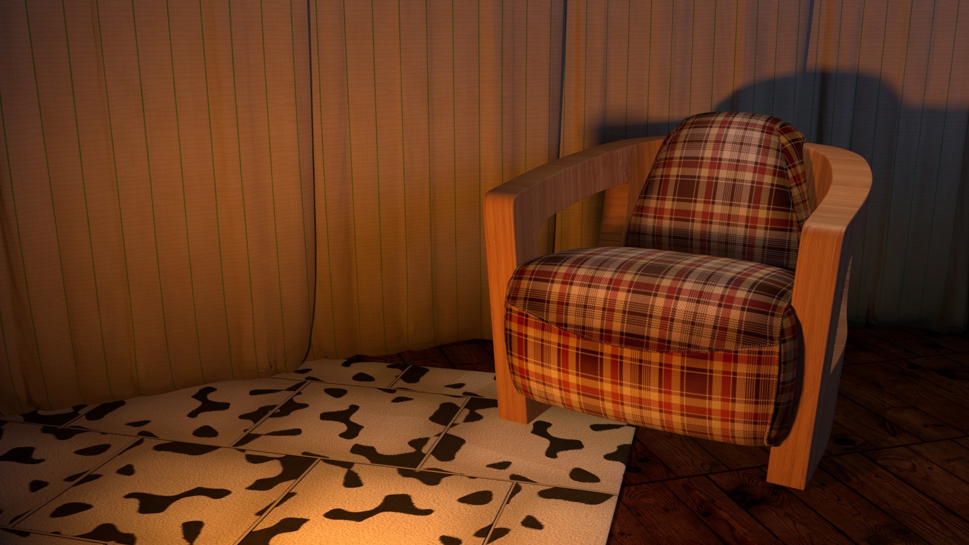 ArtStation - Chair Scene