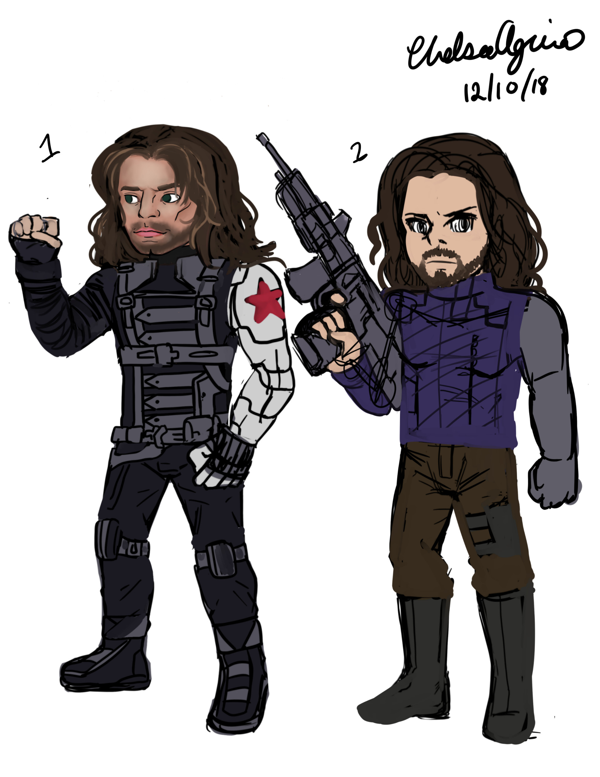 chelsea rezende - Avengers: Bucky Barnes