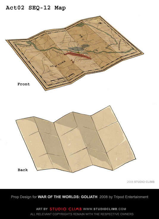 ArtStation - Prop design for War Of The Worlds : Goliath