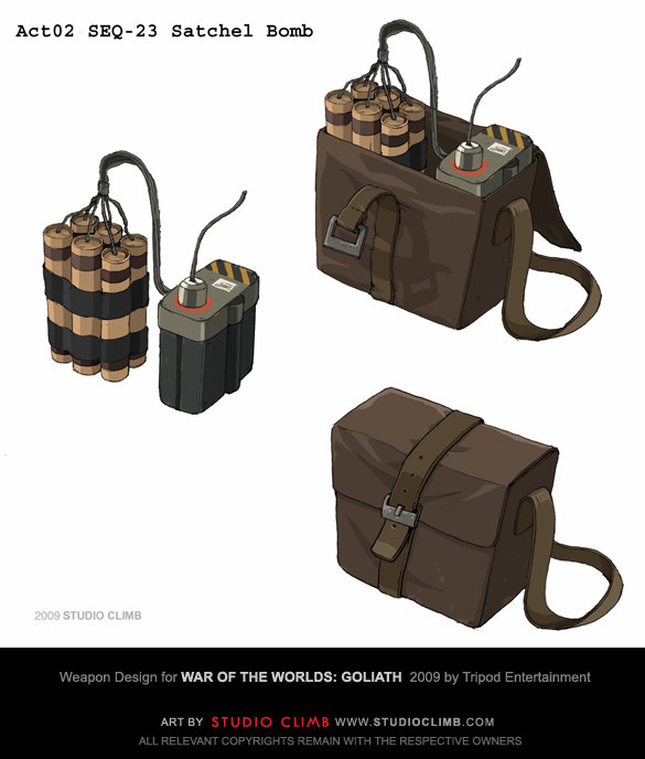 ArtStation - Prop design for War Of The Worlds : Goliath