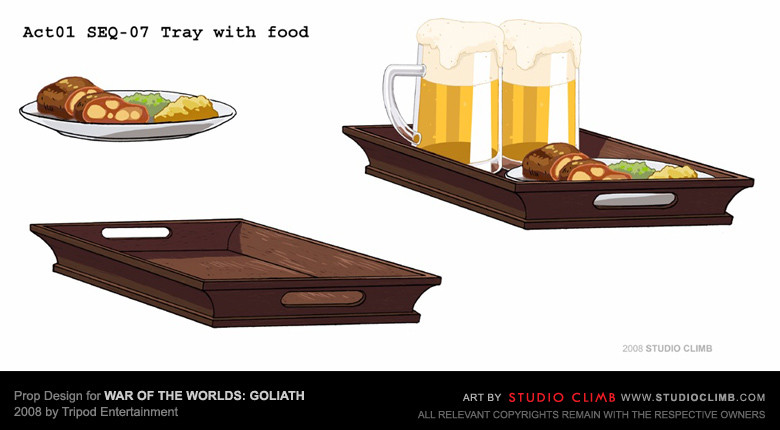 ArtStation - Prop design for War Of The Worlds : Goliath