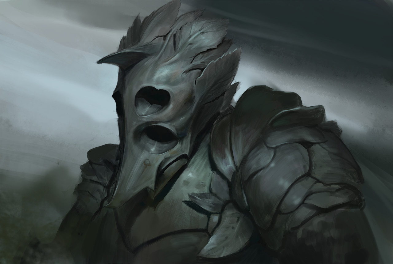 ArtStation - Rose armor sketch