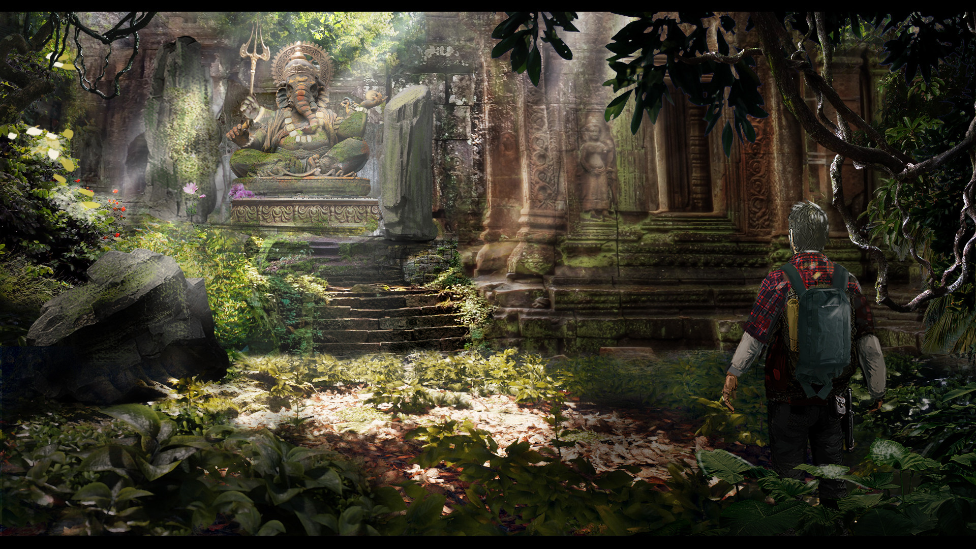 Tejas Bhalavi - hidden ganesh murti