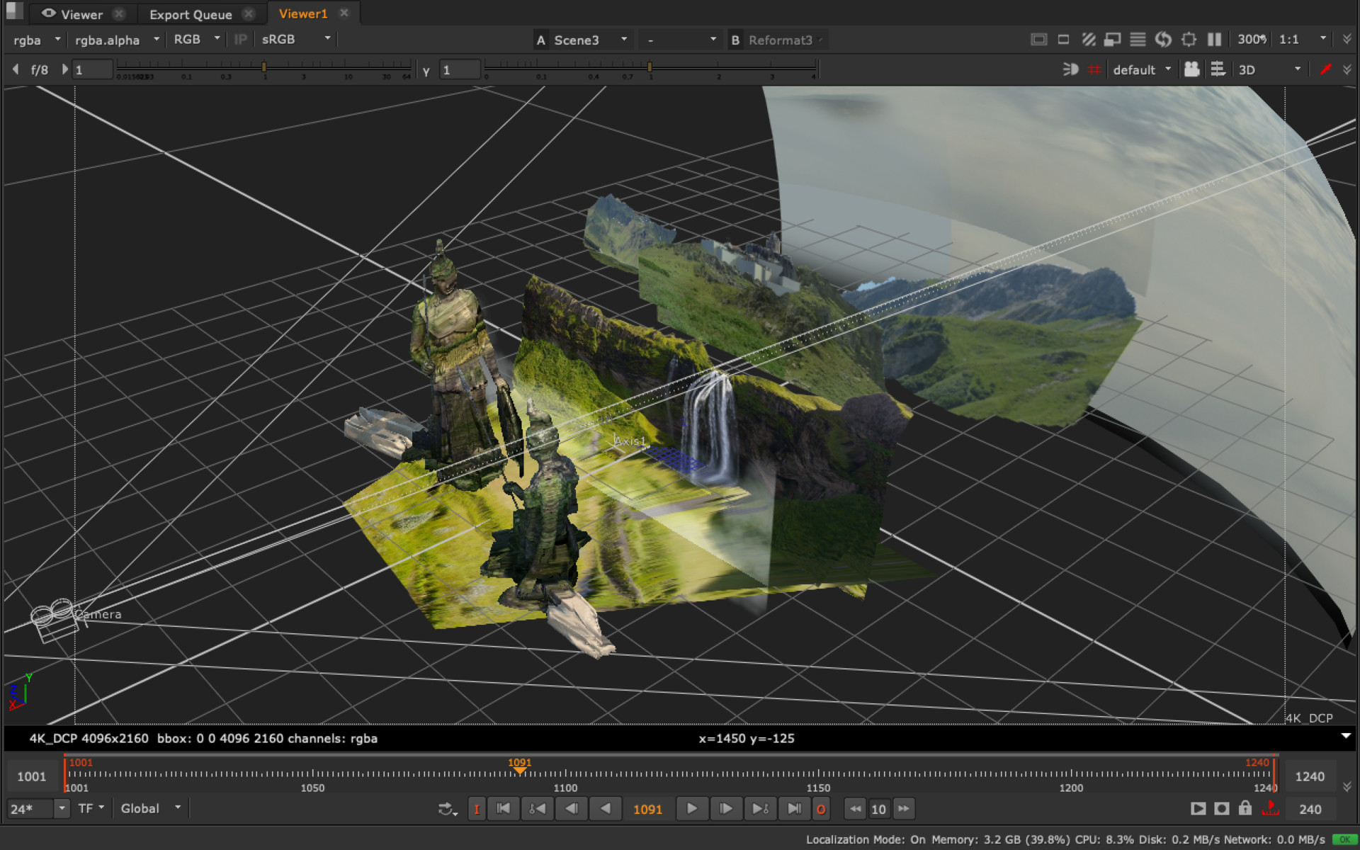 Rosanna Lam - Digital Matte Painting & VFX (2018)