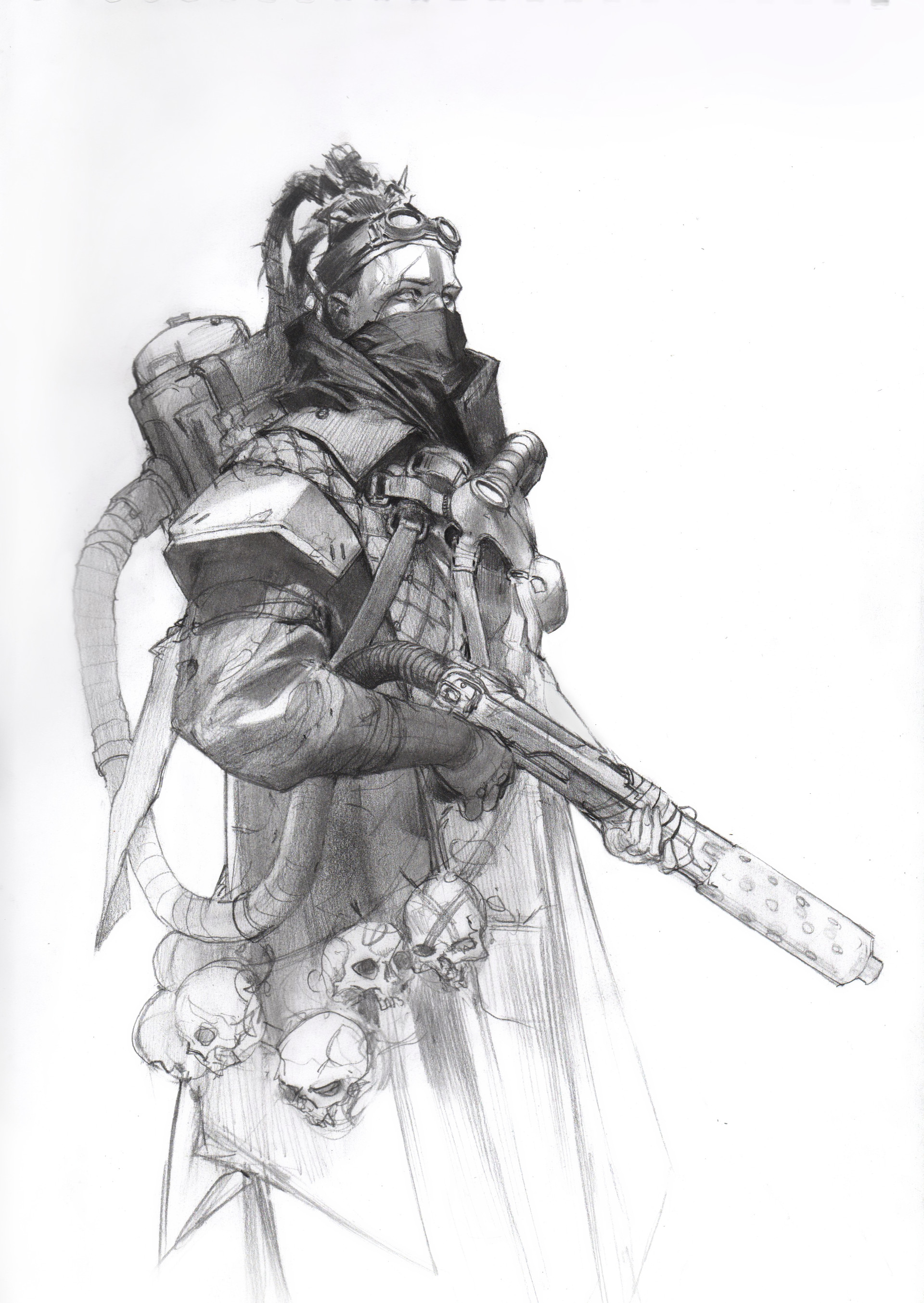 ArtStation - S.T.A.L.K.E.R. Book Cover + Sketch + References