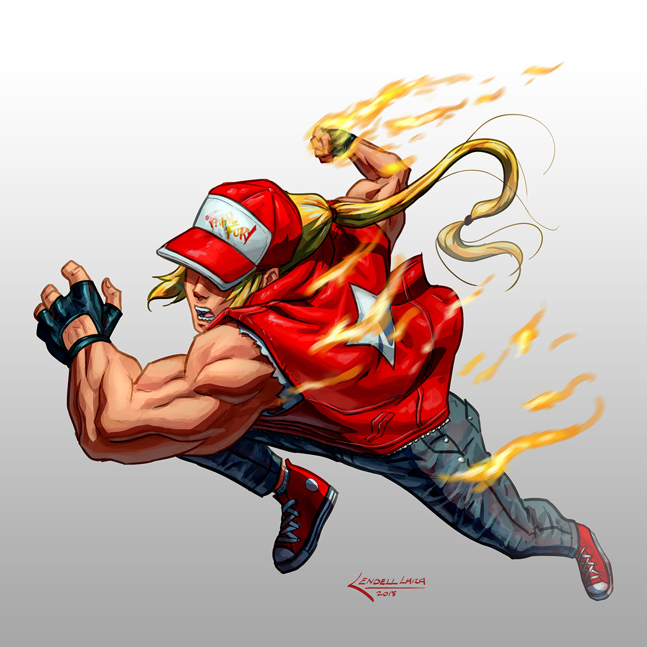 Terry Bogard Art
