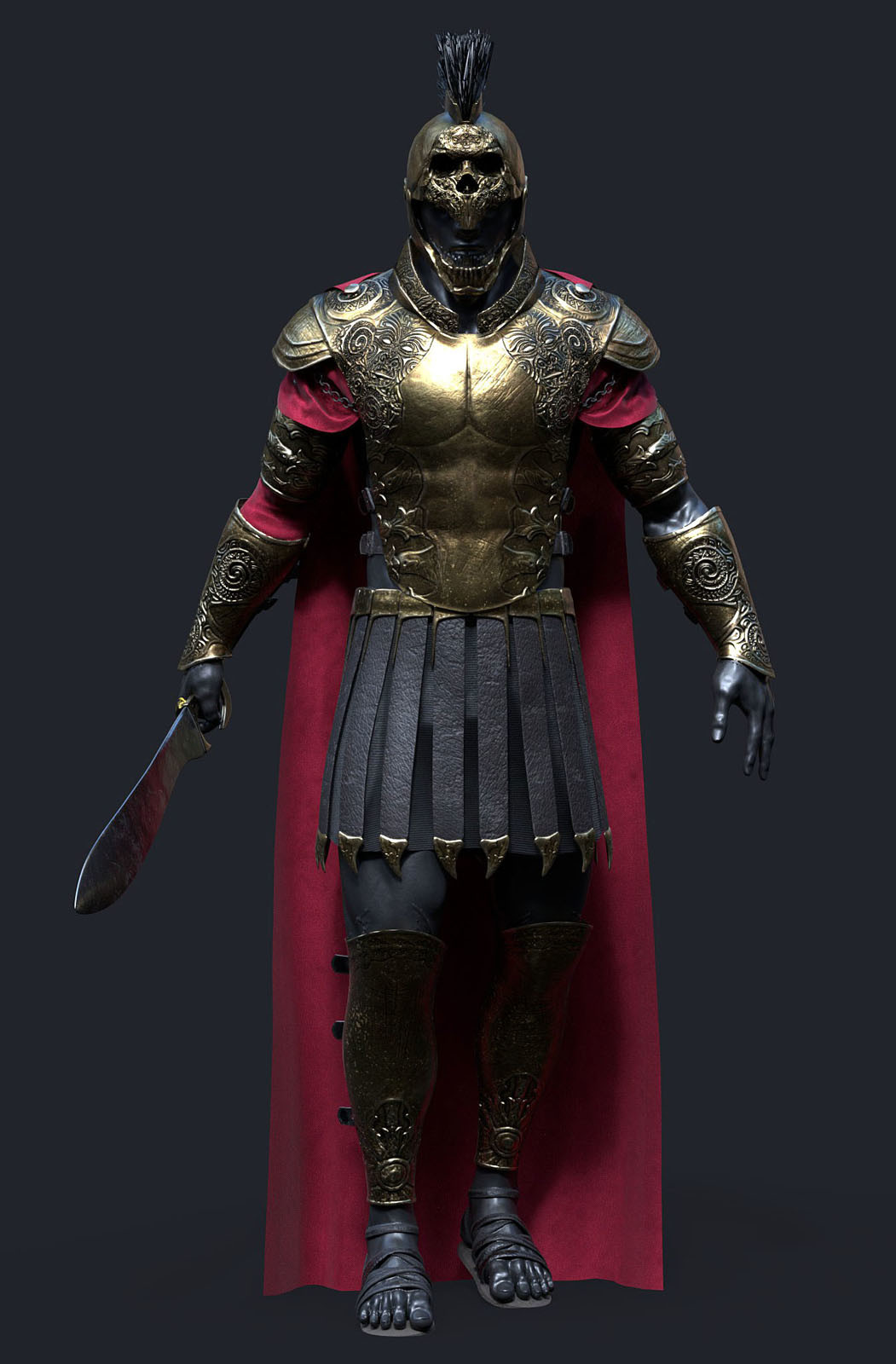 Futuristic Warrior Armor