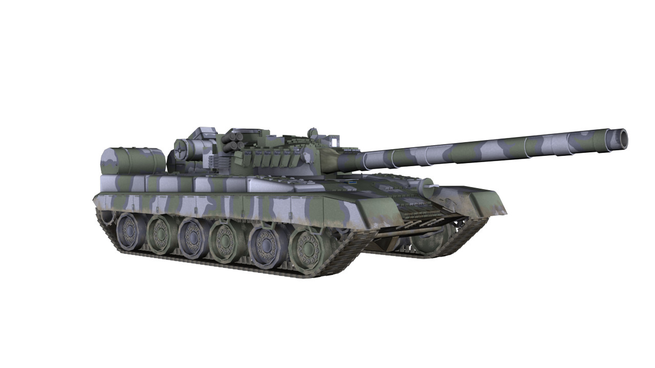 ArtStation - T80 Tank