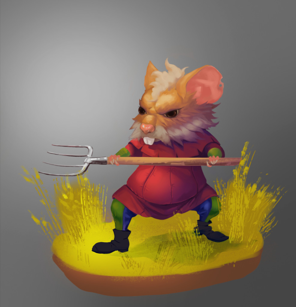 ArtStation - Farmer Mouse