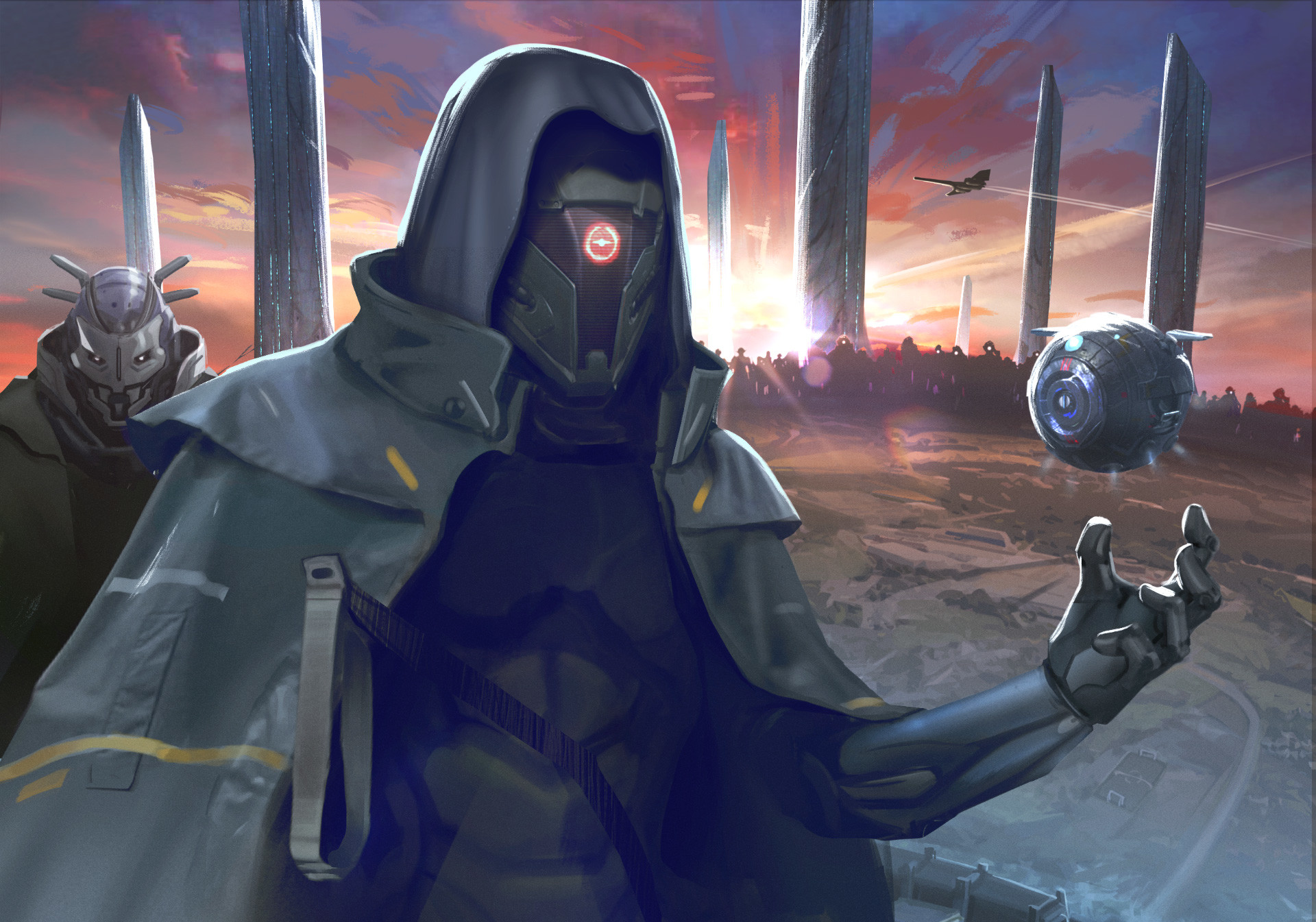 Rudy Parfaite - Humanoid Bots - Character Design