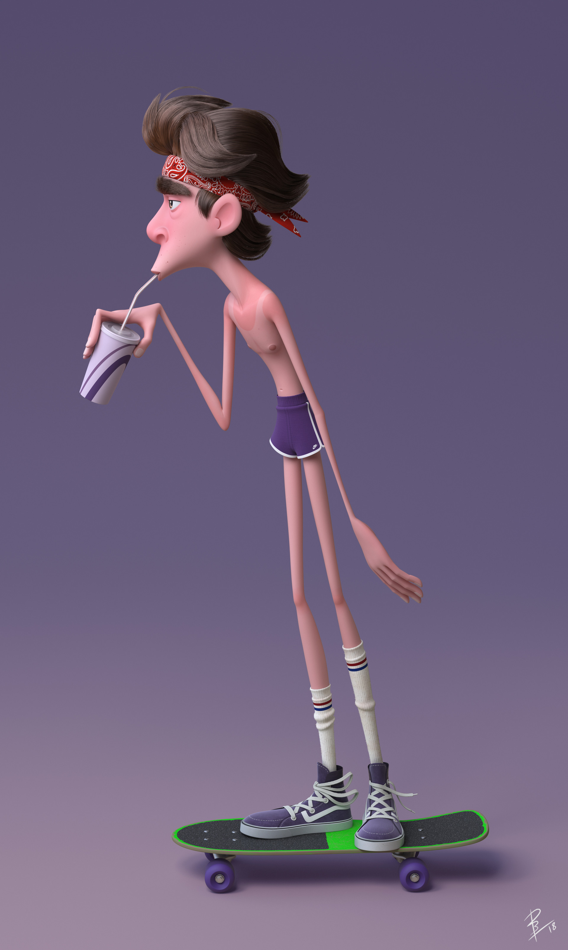 ArtStation - The Blueberry Boy