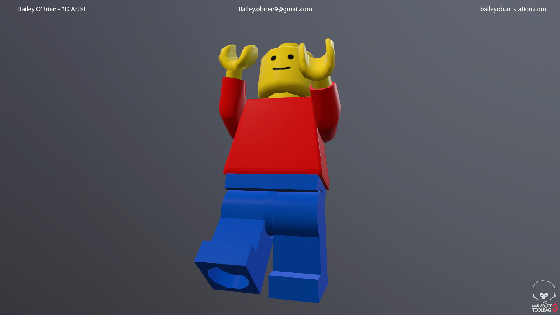 ArtStation - Lego Man (Game Ready)