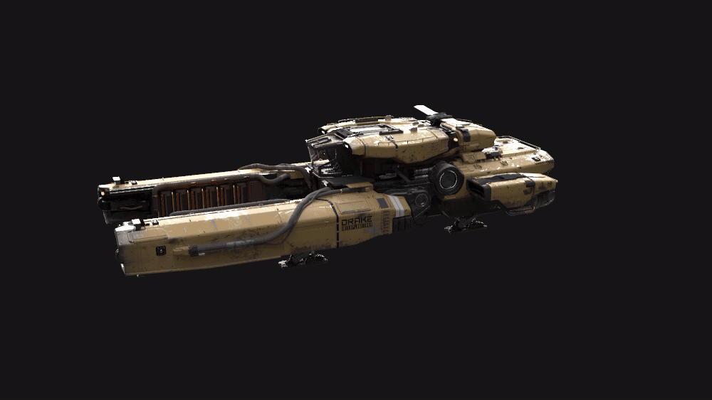 noax.design - DRAKE INTERPLANETARY - VULTURE SPACESHIP