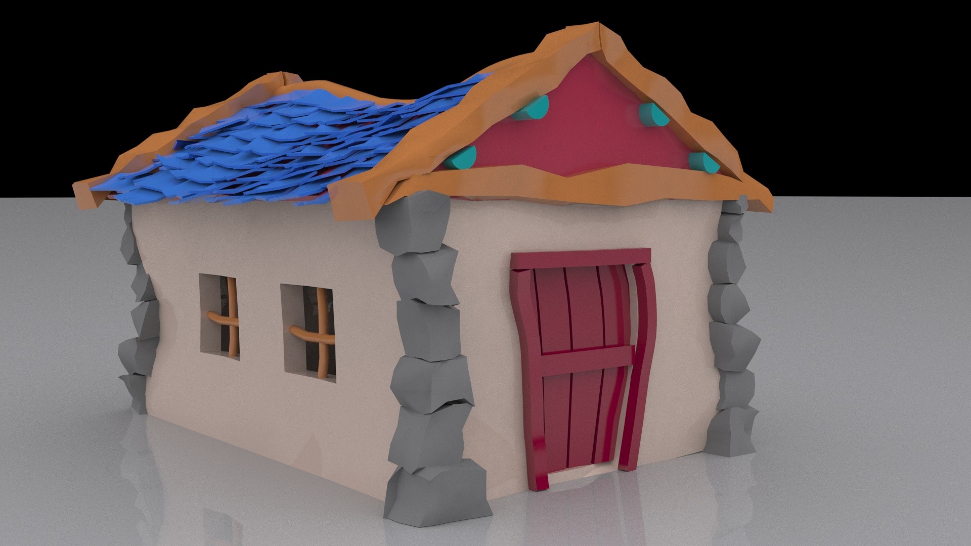 ArtStation - Low Poly House