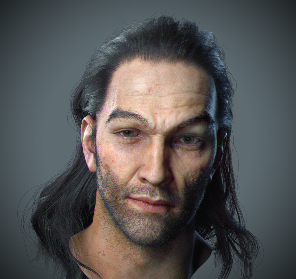 ArtStation - a head render