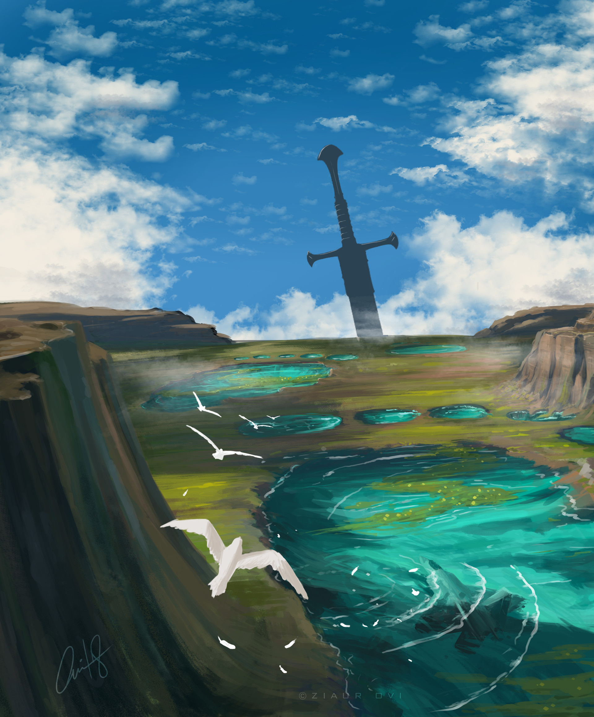 ArtStation - Spread Your Wings One More Time