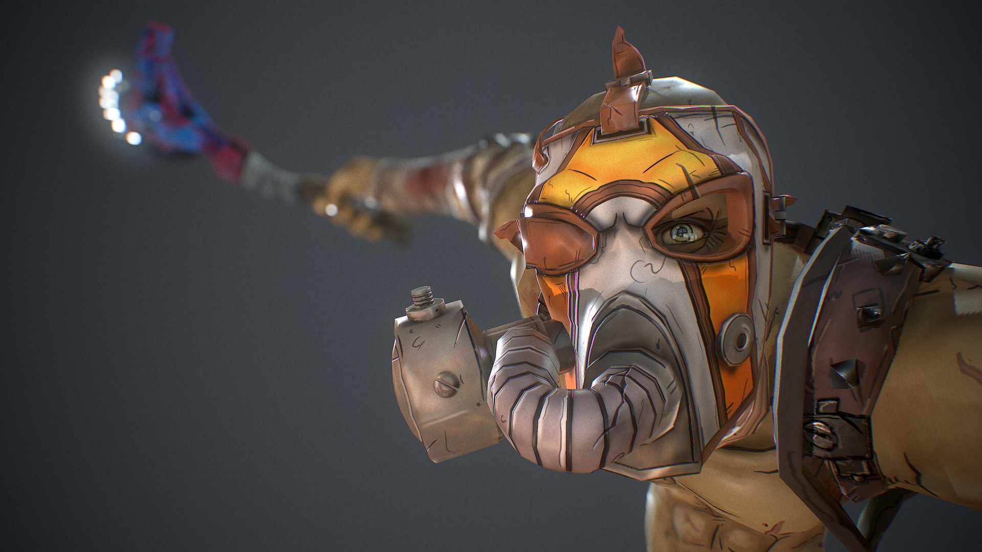 Borderlands 2 Krieg Face