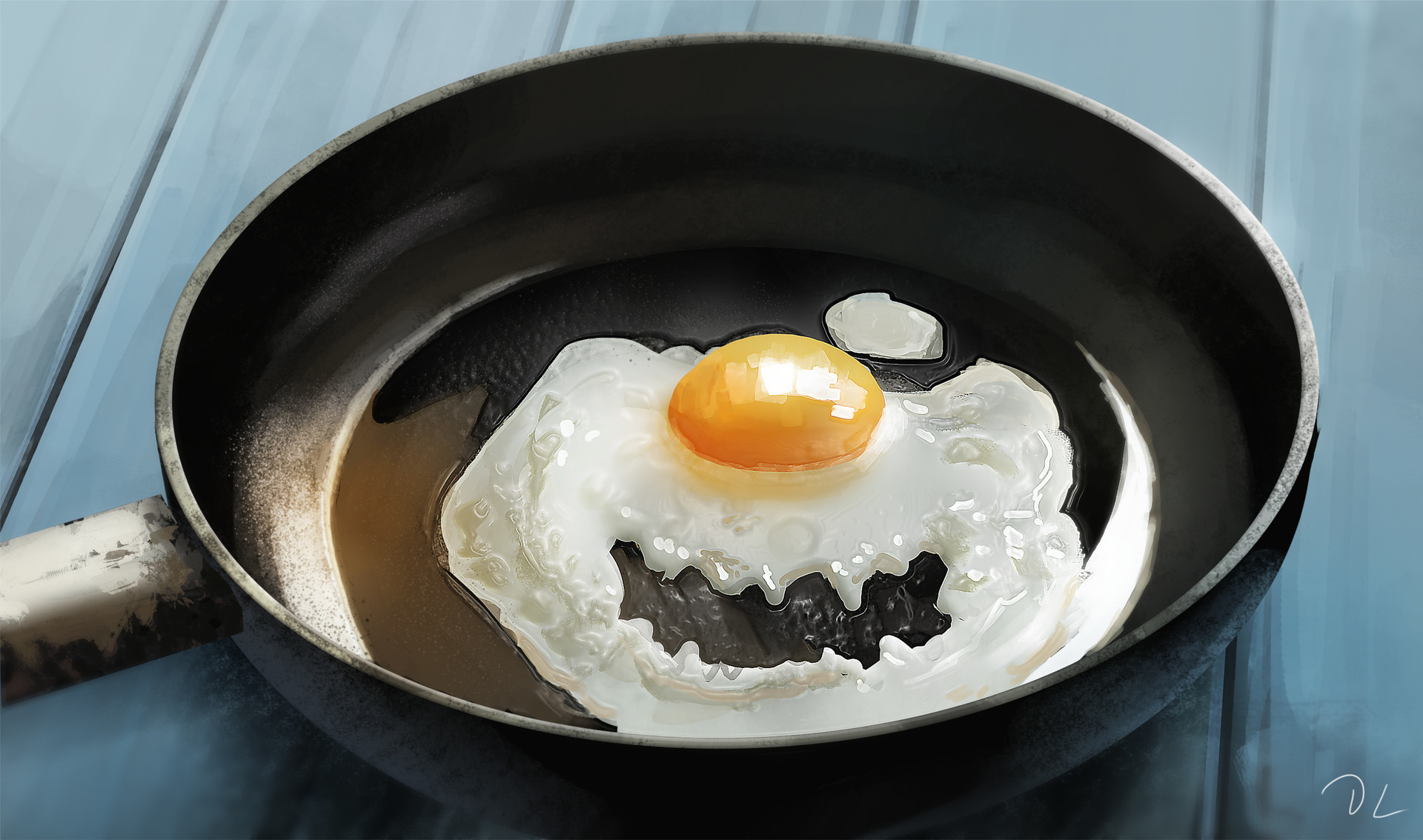 Demon Egg by Denis Loebner : r/ImaginaryFood