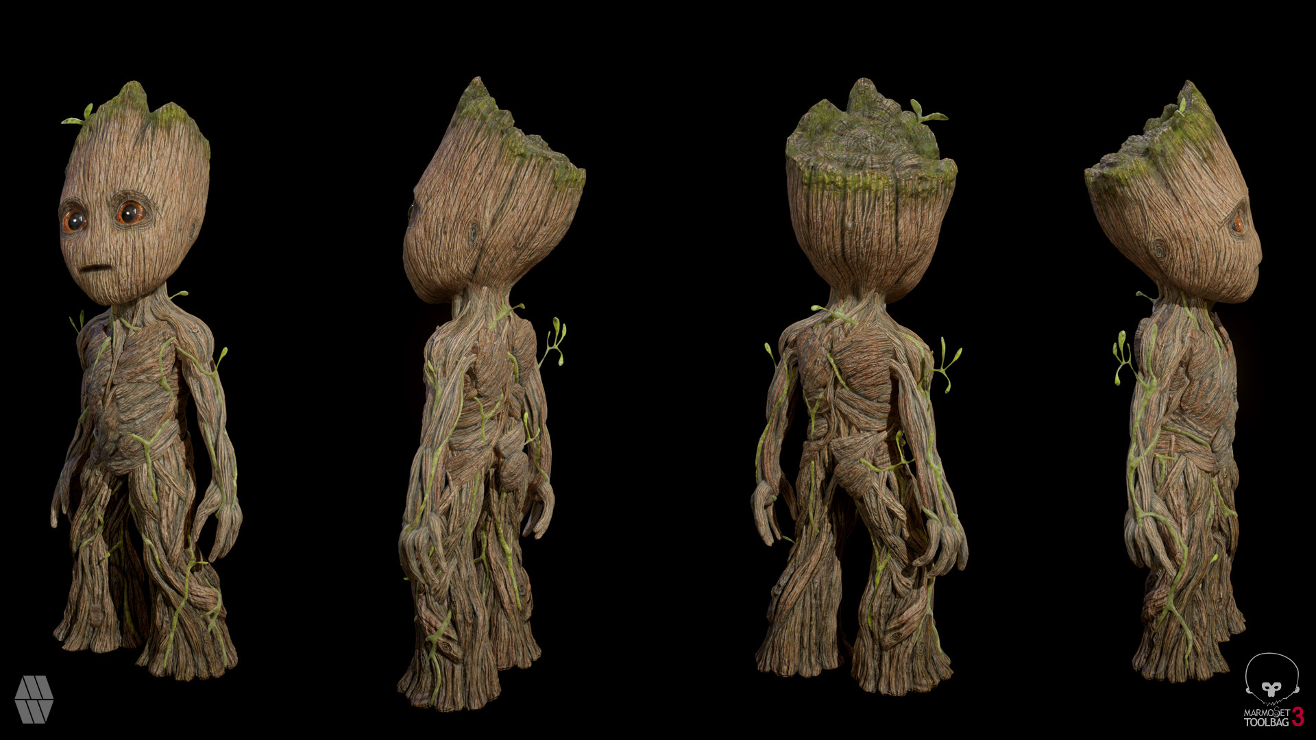 Marcus Whinney - Baby Groot concept (Personal Project)