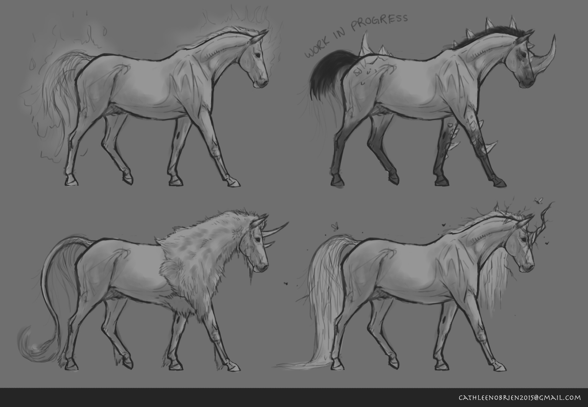 ArtStation - Elemental Stallions