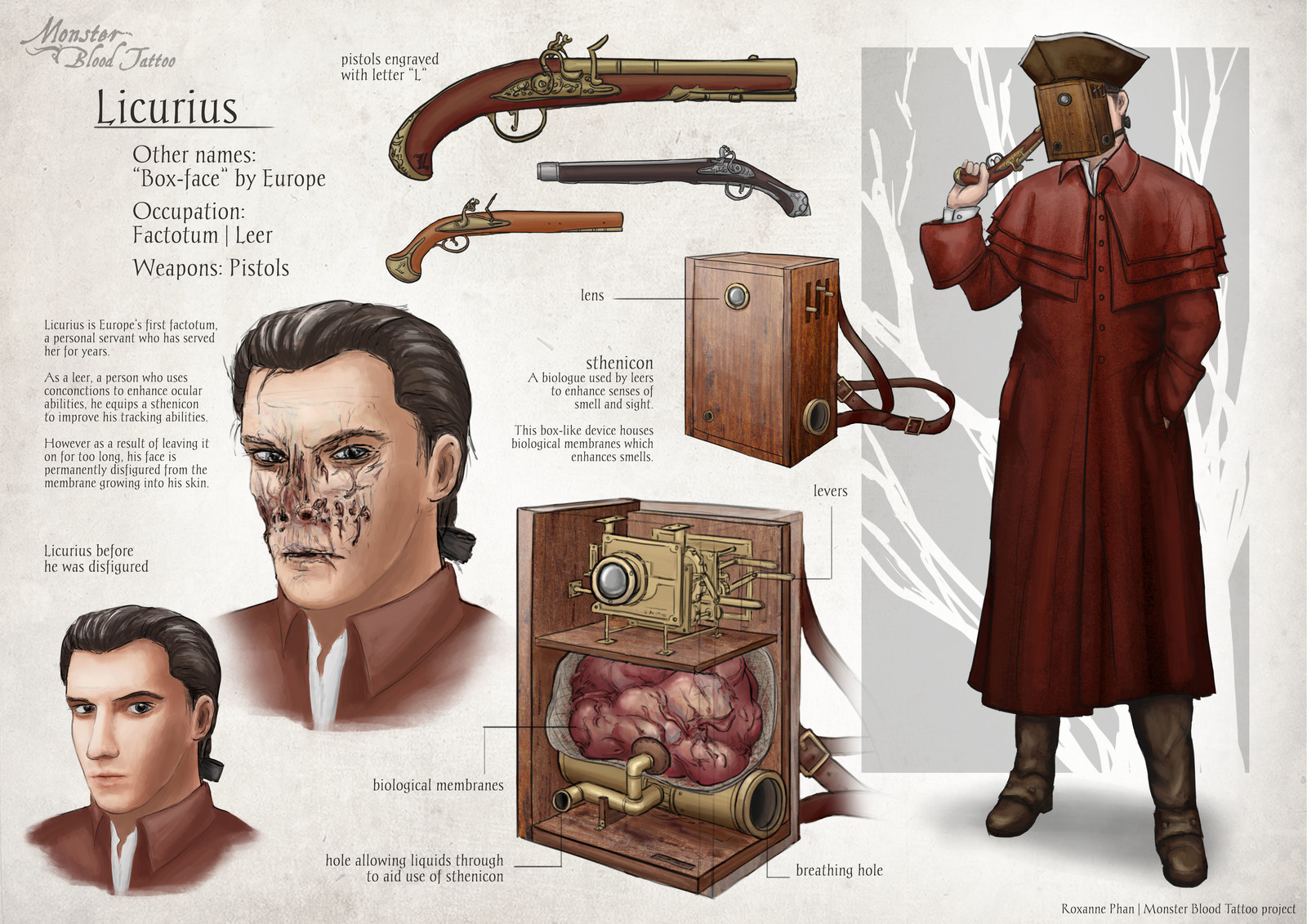 Roxanne Phan - Monster Blood Tattoo