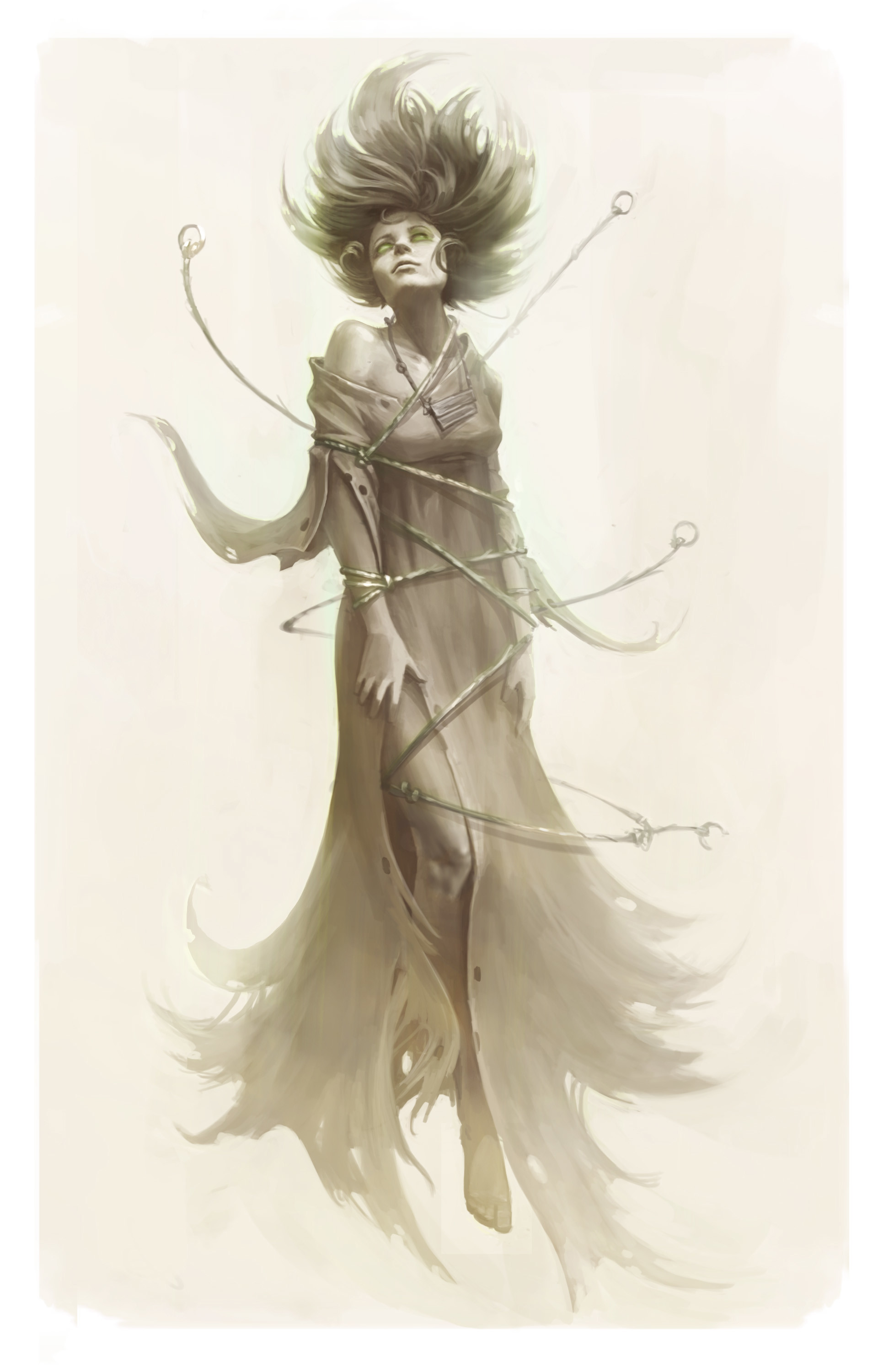 ArtStation - Ghost of a witch