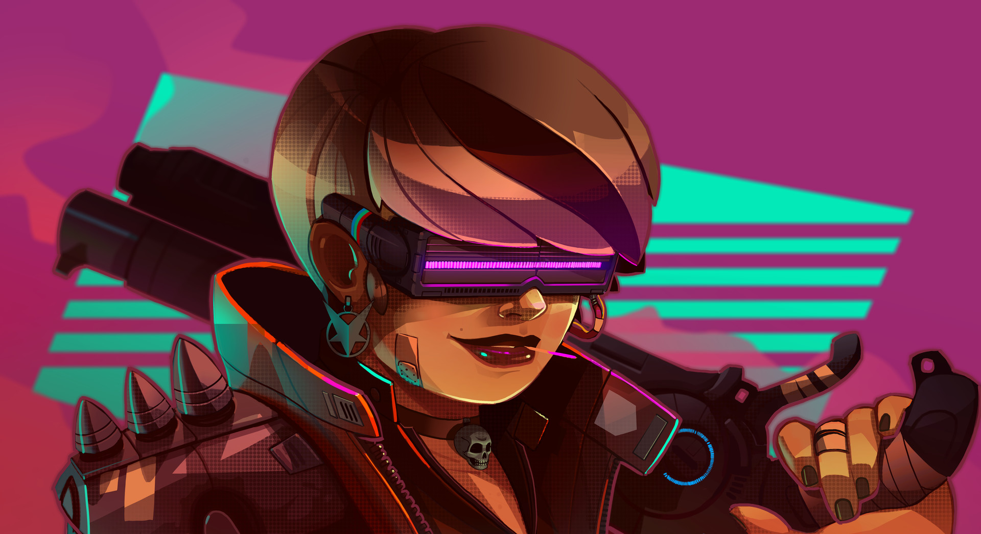 Street Encounter by Luke Viljoen : r/Cyberpunk