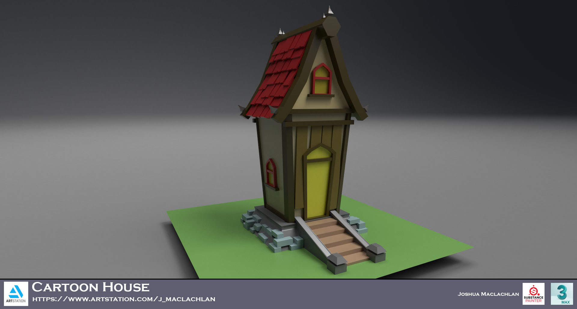 ArtStation - Cartoon House